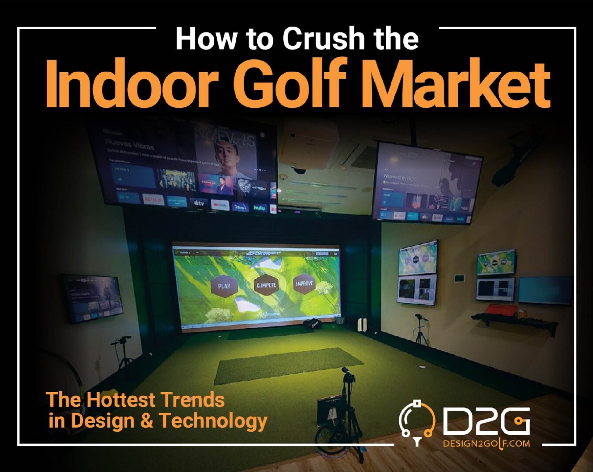 How to Crush The Indoor Golf Market Webinar - Design2Golf